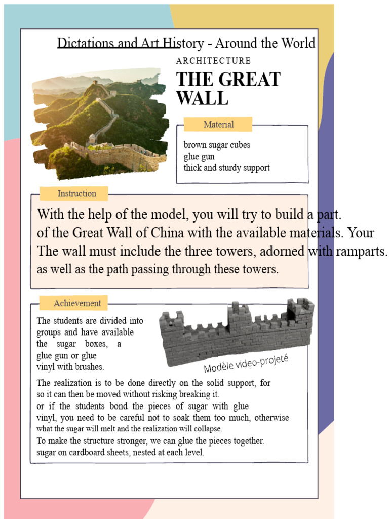 Preparation Sheets - Visual Arts | PDF | Drawing | Mosaic