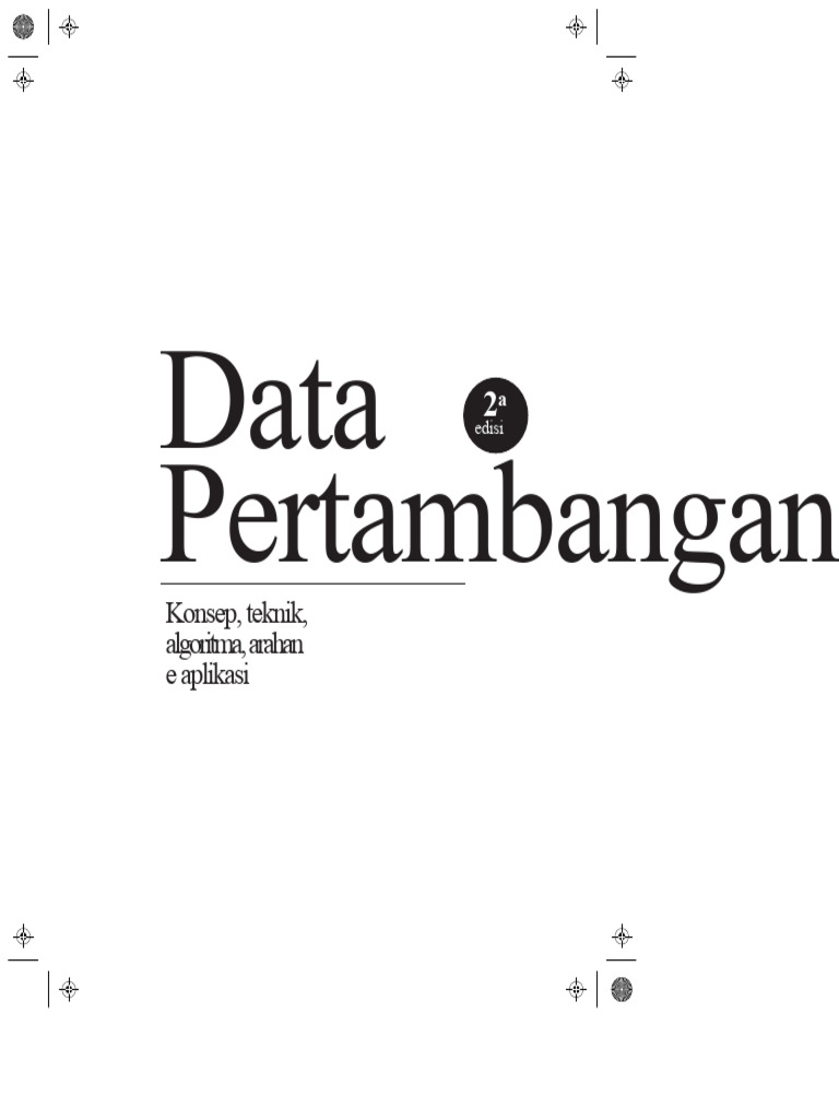 Panduan Lengkap Penambangan Data | PDF