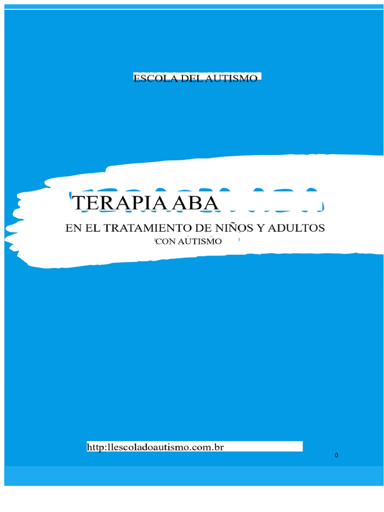 (E-Book) La Terapia ABA en El Tratamiento Del Autismo | PDF | Autismo ...