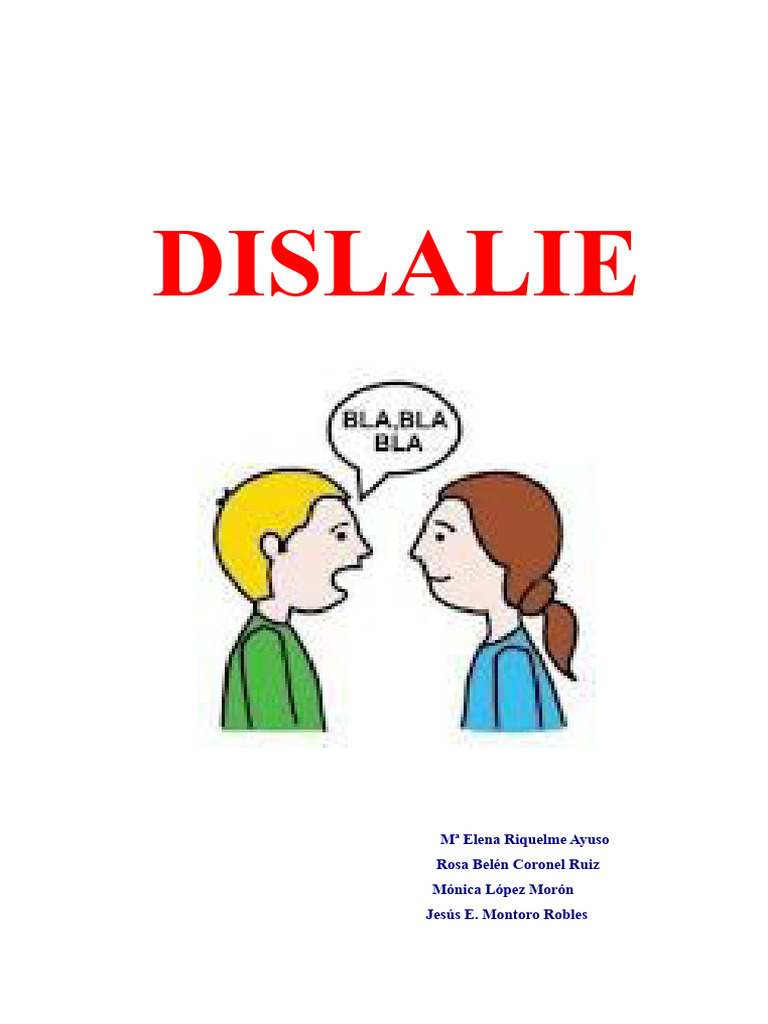 Comprendre la dislalie : causes et traitements | PDF | Phonologie ...