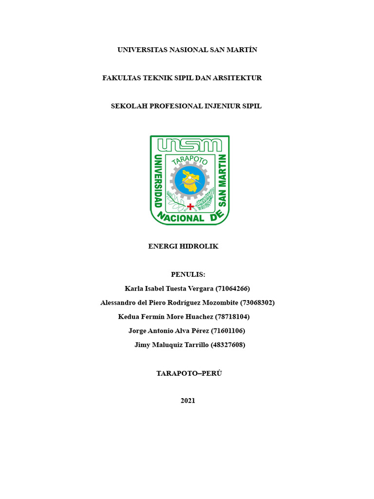 Energi Hidroelektrik: Manfaat dan Cara Kerja | PDF