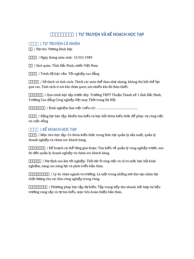 SYLL SinhVien SongNgu | PDF