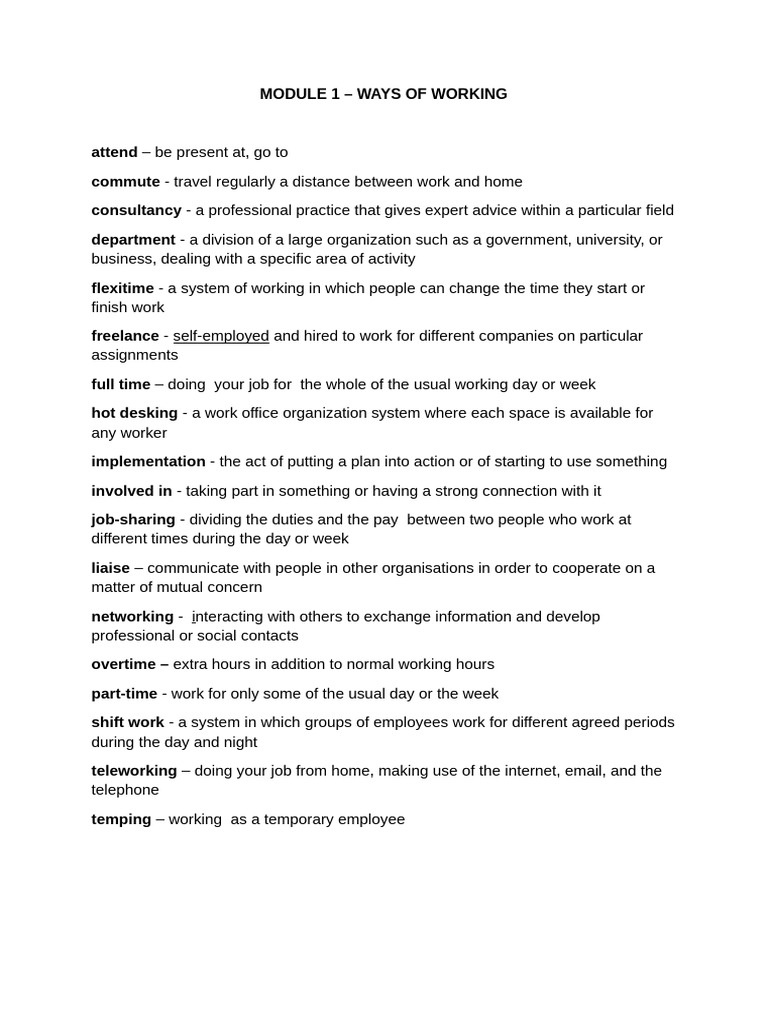 Success With Business B2 Vocabulary | PDF | Employment | Brand