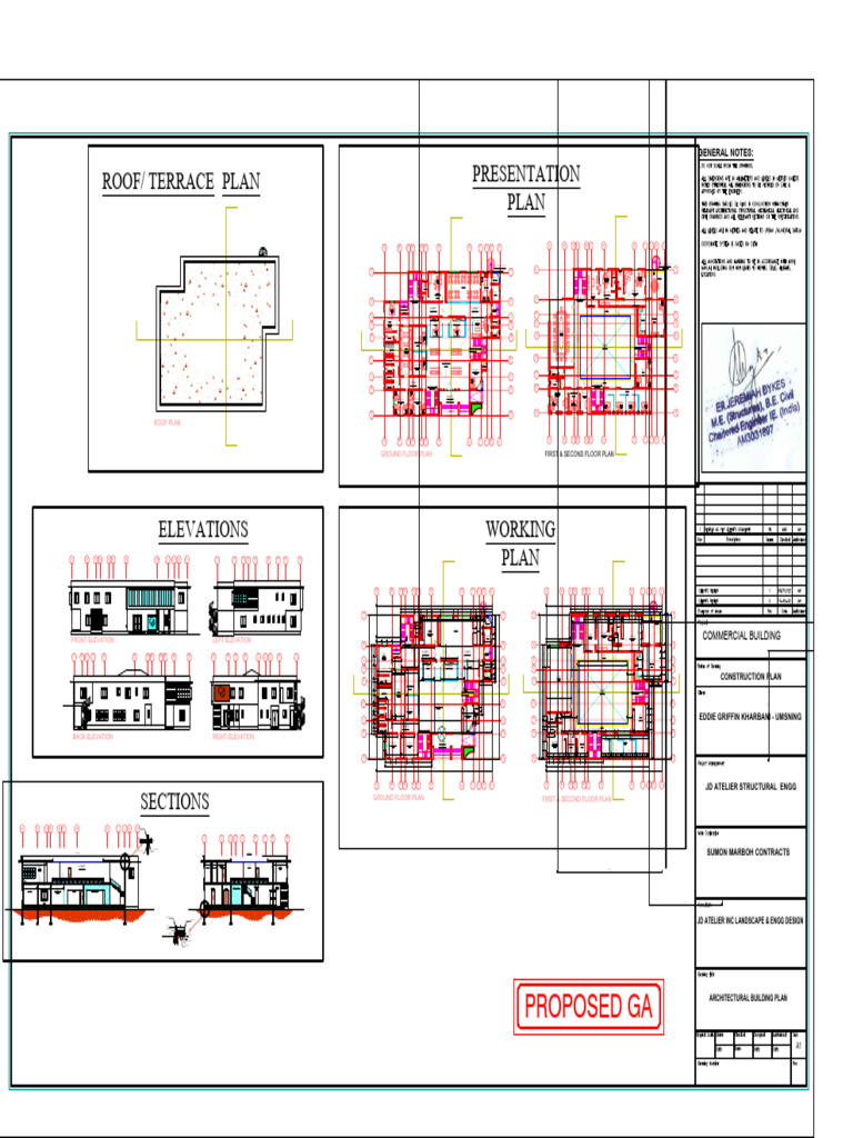 Building Plan DWG | PDF