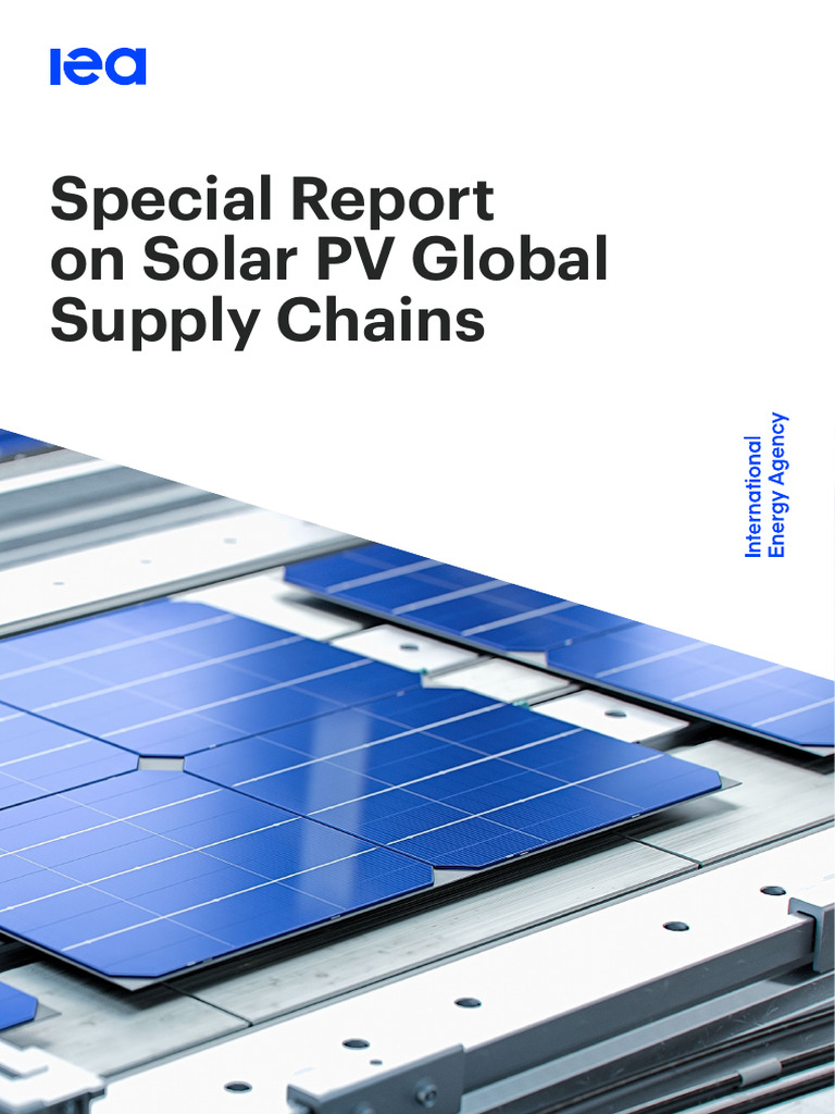 Special Report On Solar PV Global Supply Chains | PDF | Photovoltaics ...