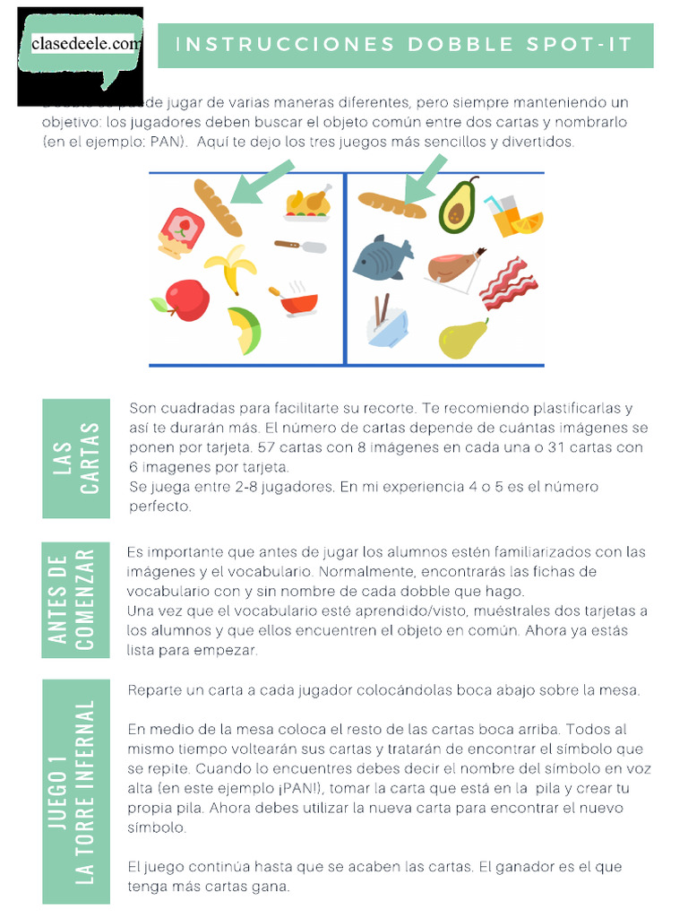 Dobble Instructions | PDF