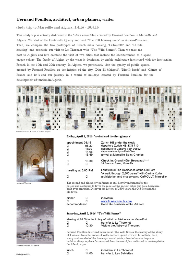 Aérohabitat Telemly | PDF | Algiers | Marseille