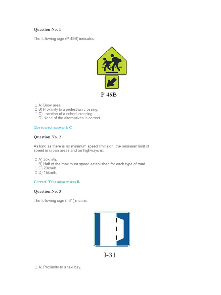 Question No. 008 MTC PUNO 2019 | PDF | Traffic | Road