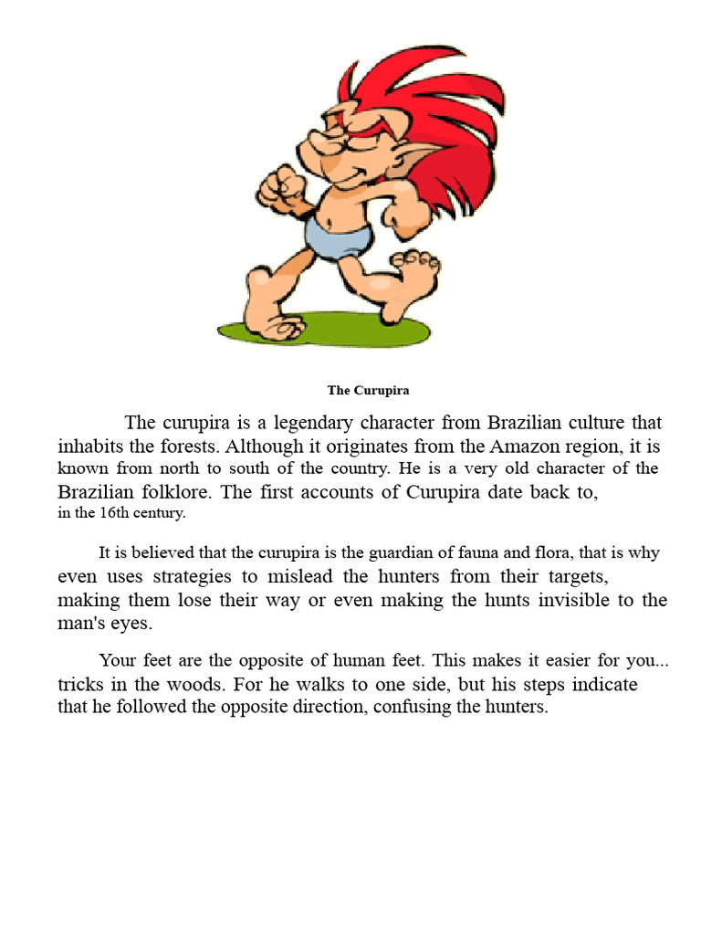 The Legend of Curupira | PDF
