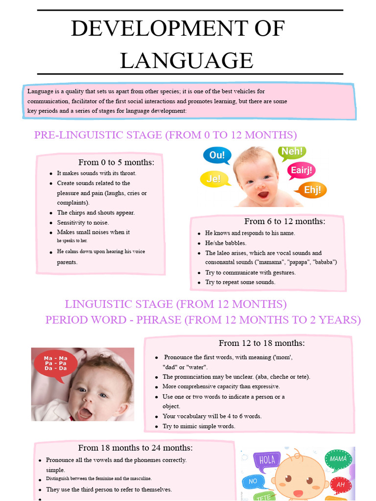 Infographic Development | PDF | Language Development | Linguistics