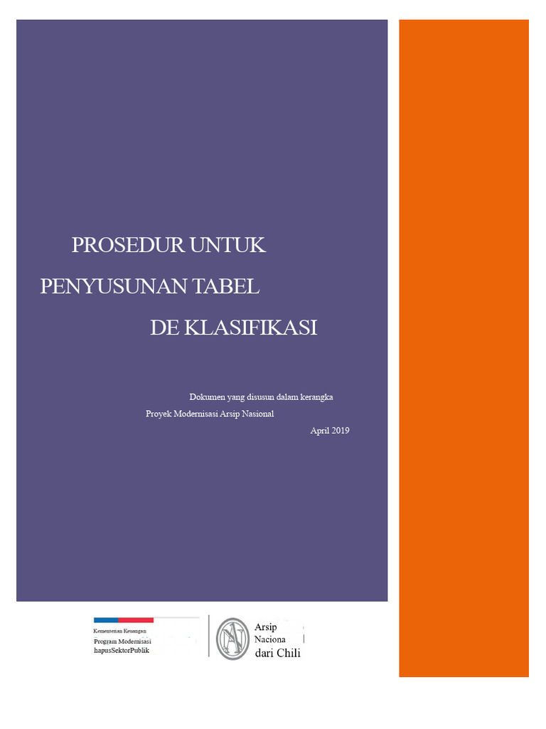 Prosedur Untuk Pembuatan Tabel Klasifikasi | PDF