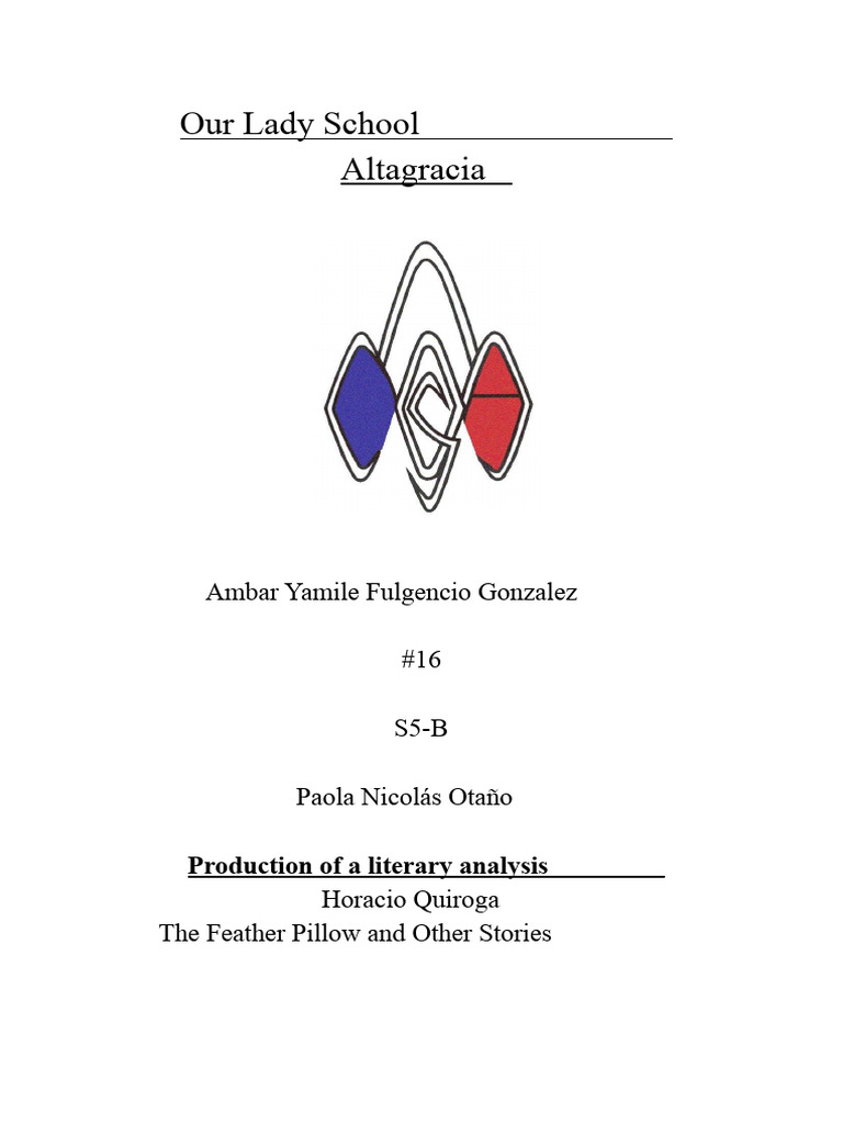 Literary Analysis - The Feather Pillow | PDF | Lion