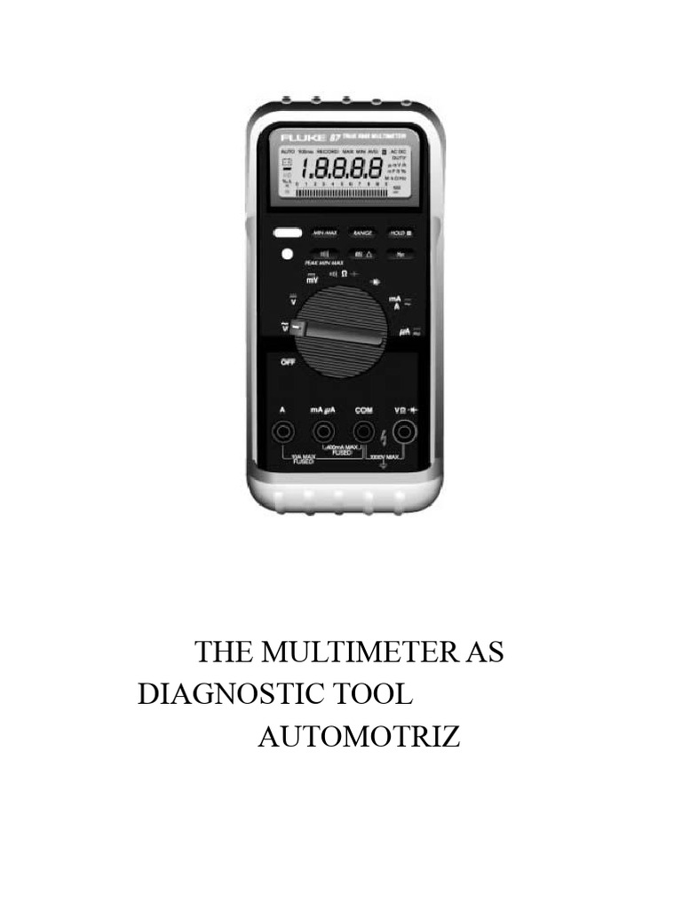 Multimeter: Essential Automotive Tool | PDF | Voltage | Diode