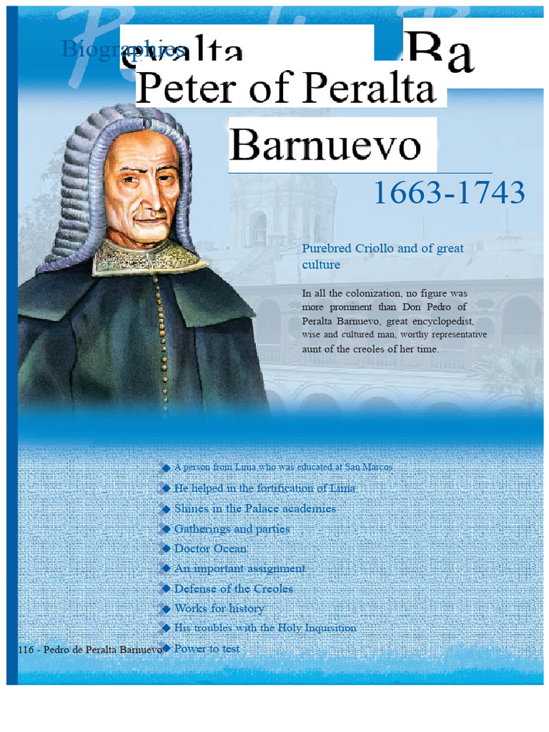 Pedro Peralta | PDF | Lima