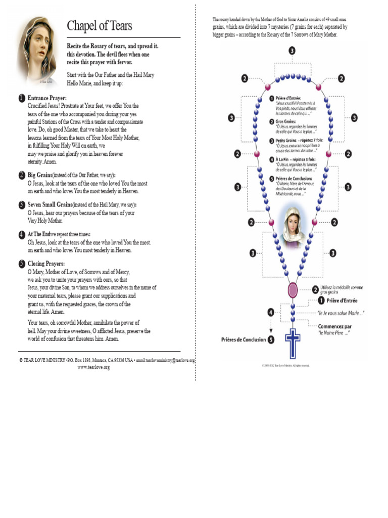 Rosary of Tears: Devotion Guide | PDF | Rosary | Prayer