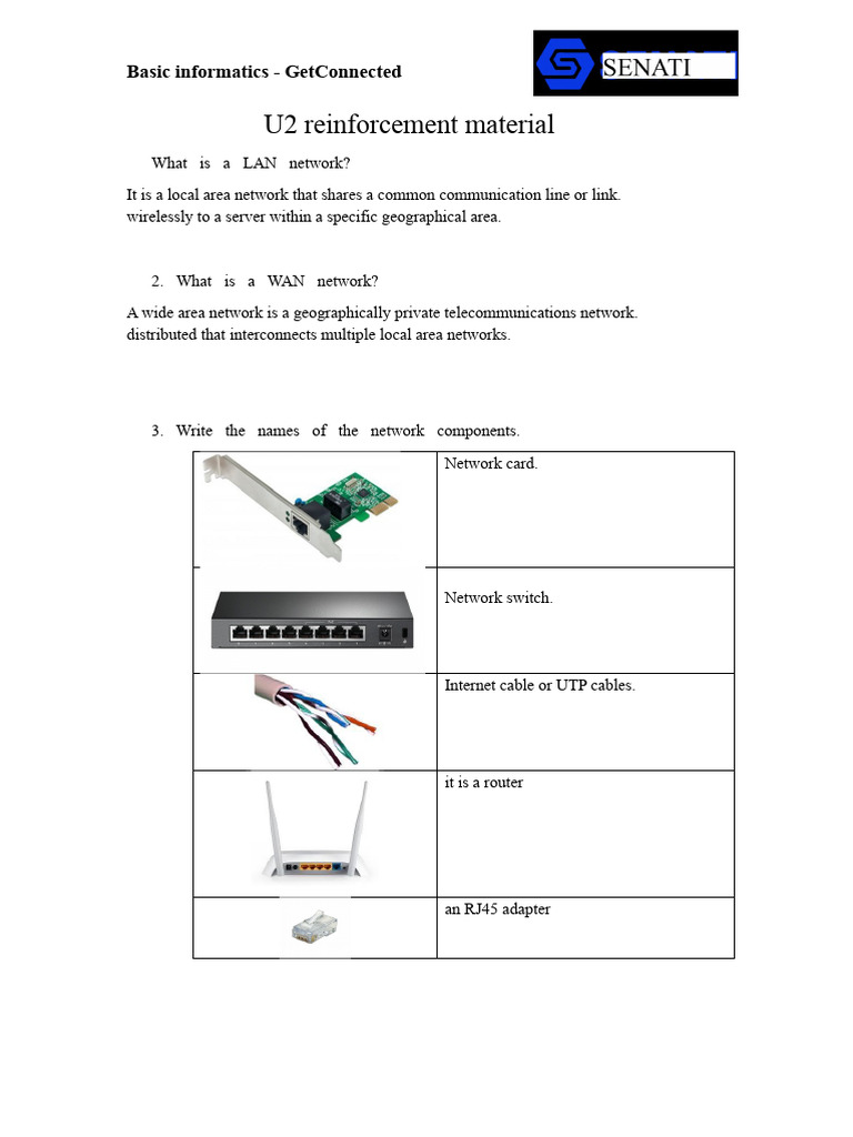 SINU-151 Unit02 Reinforcement Material | PDF | Computer Network | Local ...