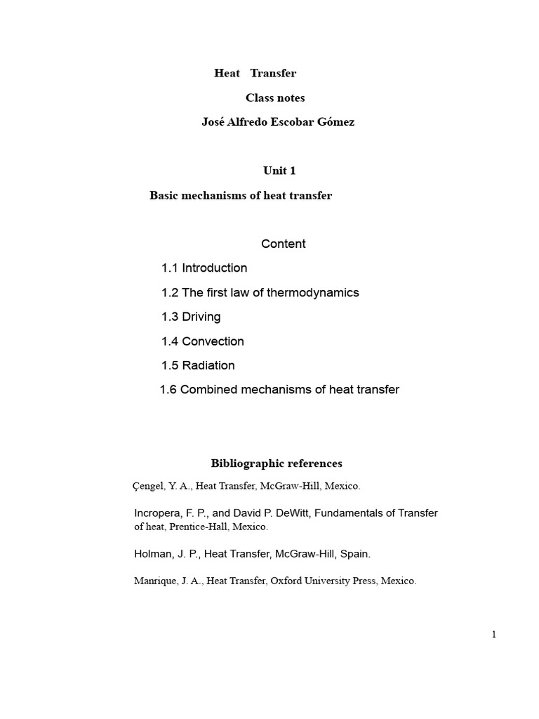 Heat Transfer Mechanisms Explained | PDF | Heat Transfer | Thermal ...