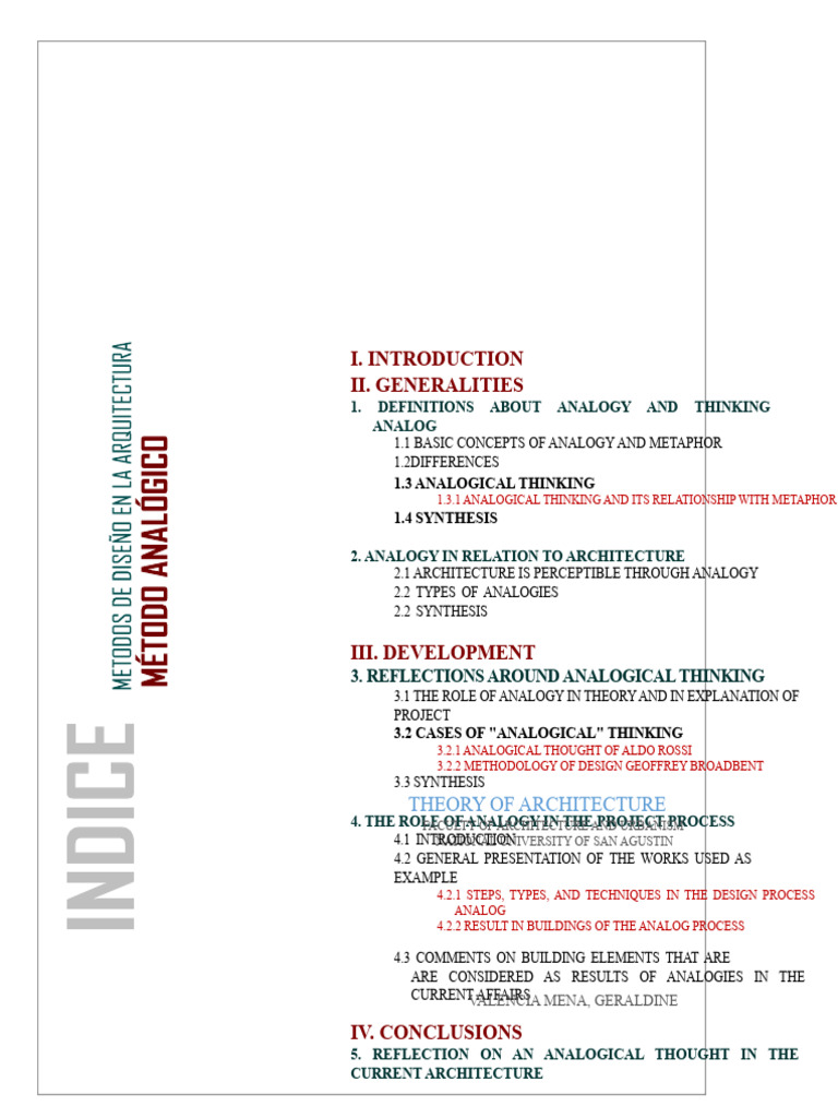 Analogy's Role in Architectural Design | PDF | Analogy | Thought