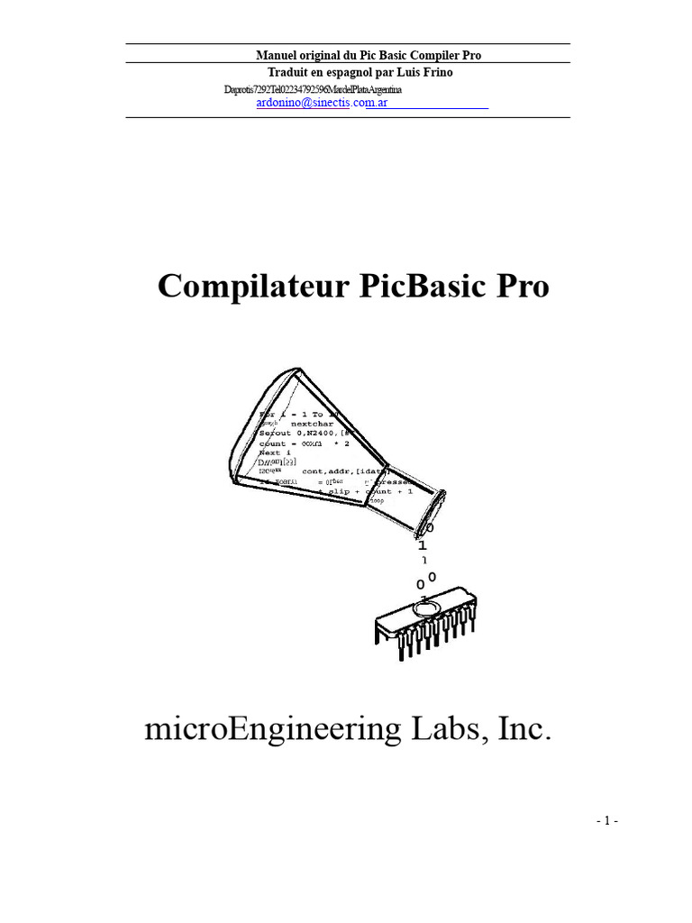 Manuel de Microcode Studio | PDF | De base | Programmation
