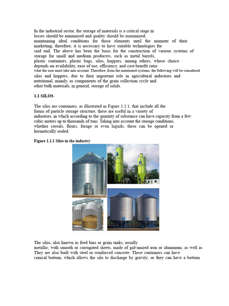 Silos and Hoppers | PDF | Friction | Stress (Mechanics)