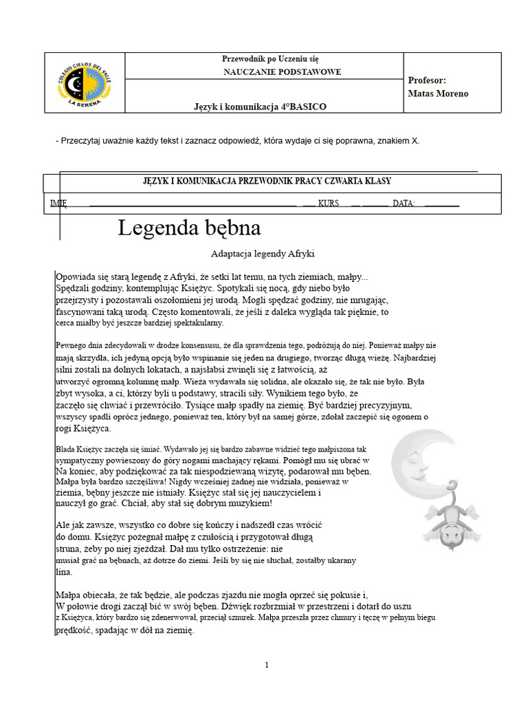 Przewodnik Do Zrozumienia Tekstu 1 | PDF