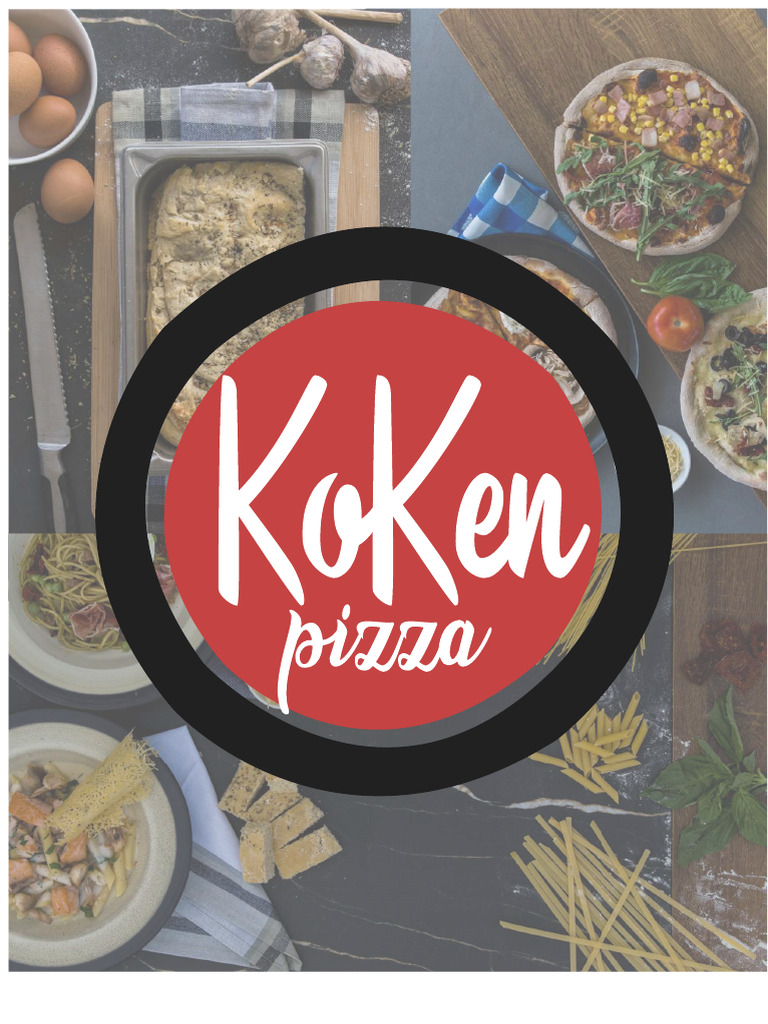Koken Pizza Menu | PDF | Salad | Drink