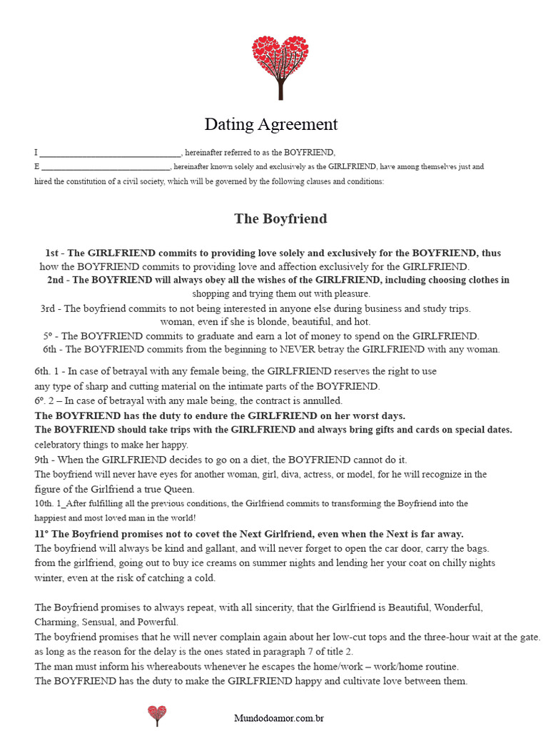 Love Contract | PDF