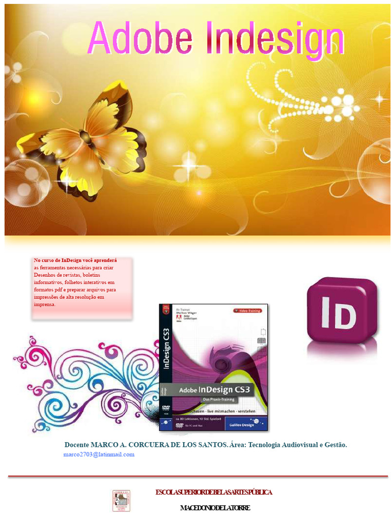 Curso Completo de Adobe InDesign | PDF | Impressão | Cor