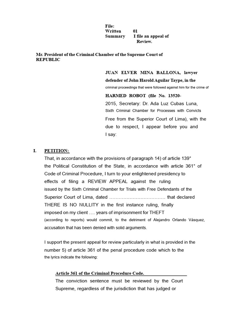 Criminal Review - Harold | PDF | Crimes | Crime & Violence