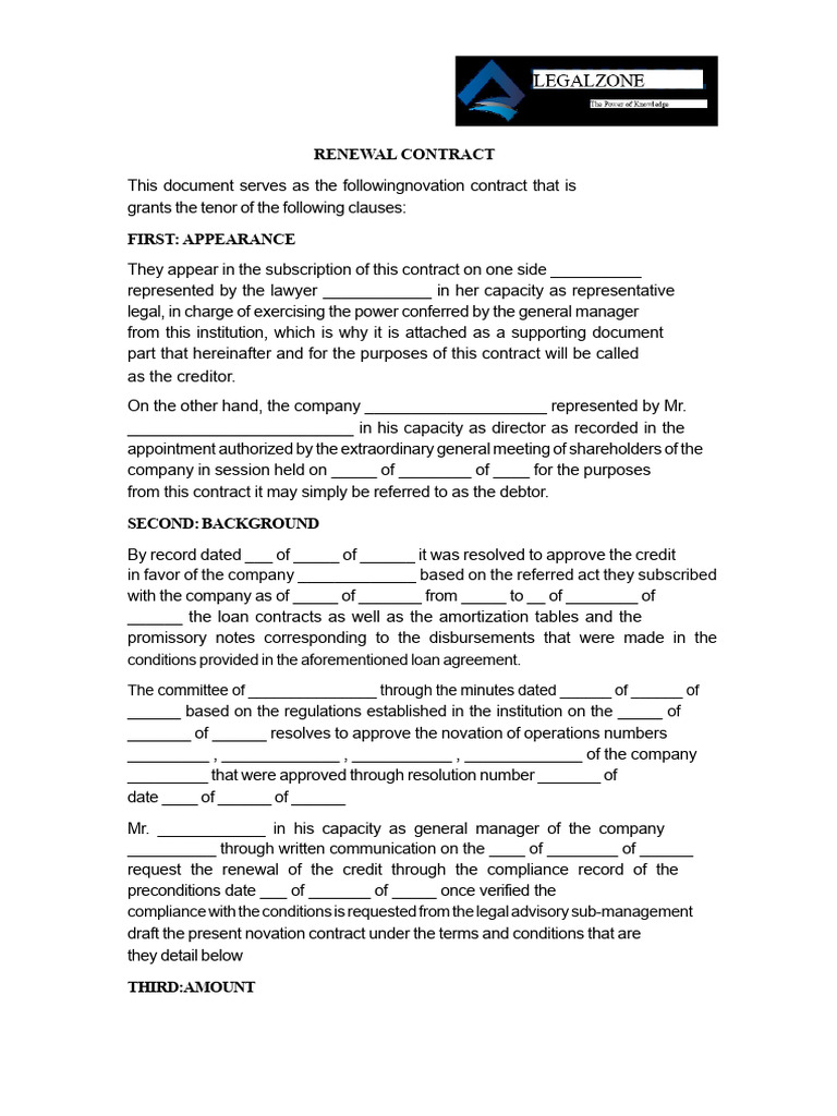 Novation Contract | PDF | Interest | Credit Card