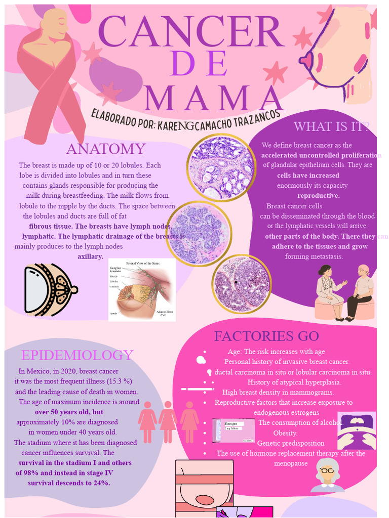 Infographic Breast Cancer | PDF | Breast Cancer | Cancer