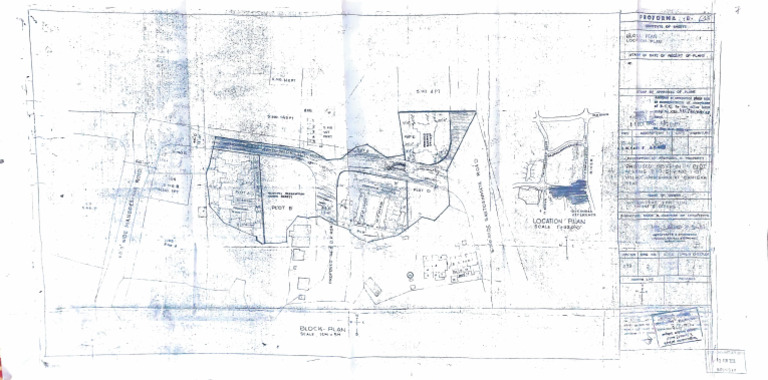Proforma B (Block Plan) - Amisha CHS | PDF