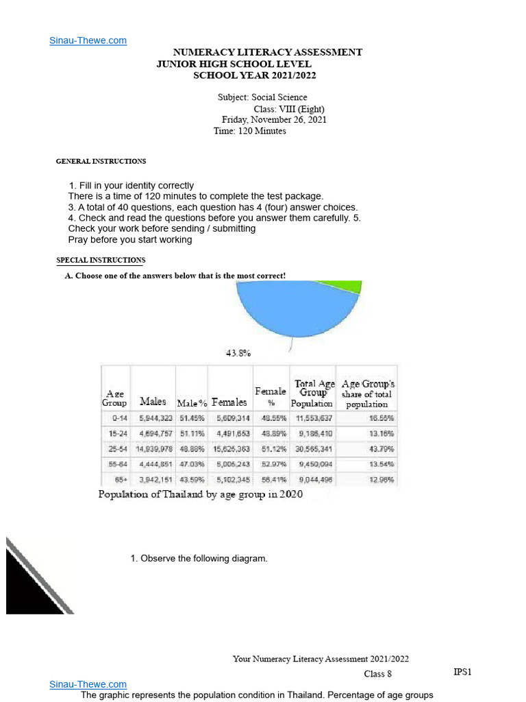 Assessment Questions For Social Studies Grade 8 | PDF | Monsoon | Singapore