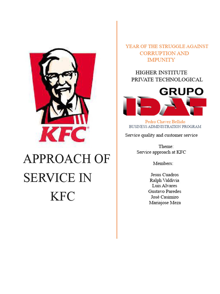 KFC Service Quality and Customer Care Analysis | PDF | Hamburgers ...