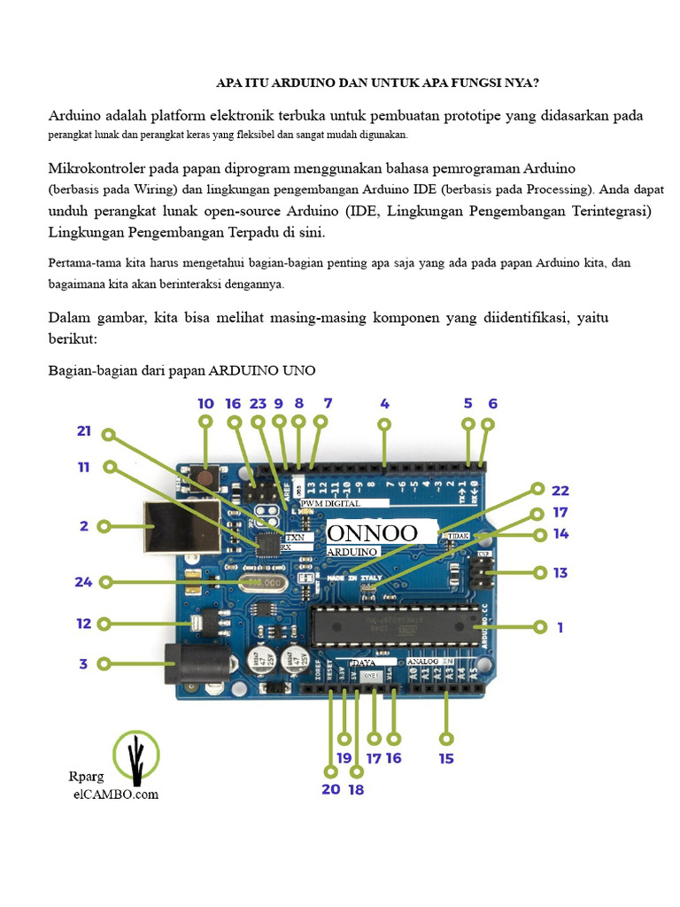 Panduan Lengkap Papan Arduino UNO | PDF