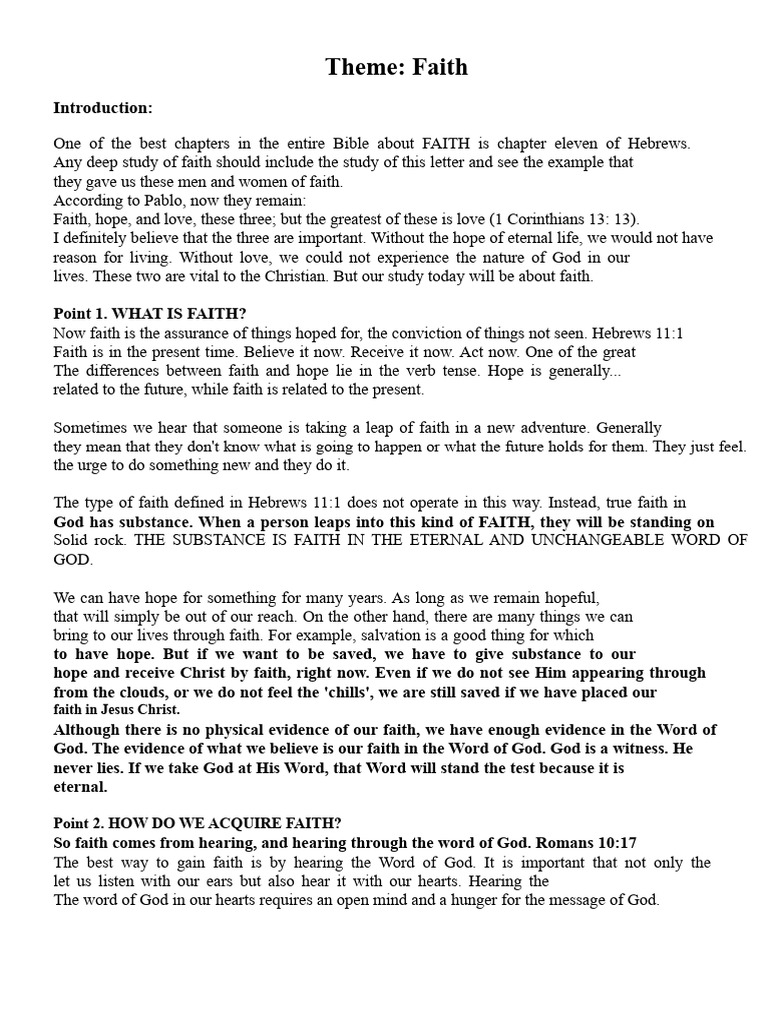 Cell - The Faith | PDF | Logos (Christianity) | Faith