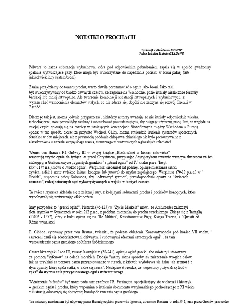 Proch Czarny | PDF