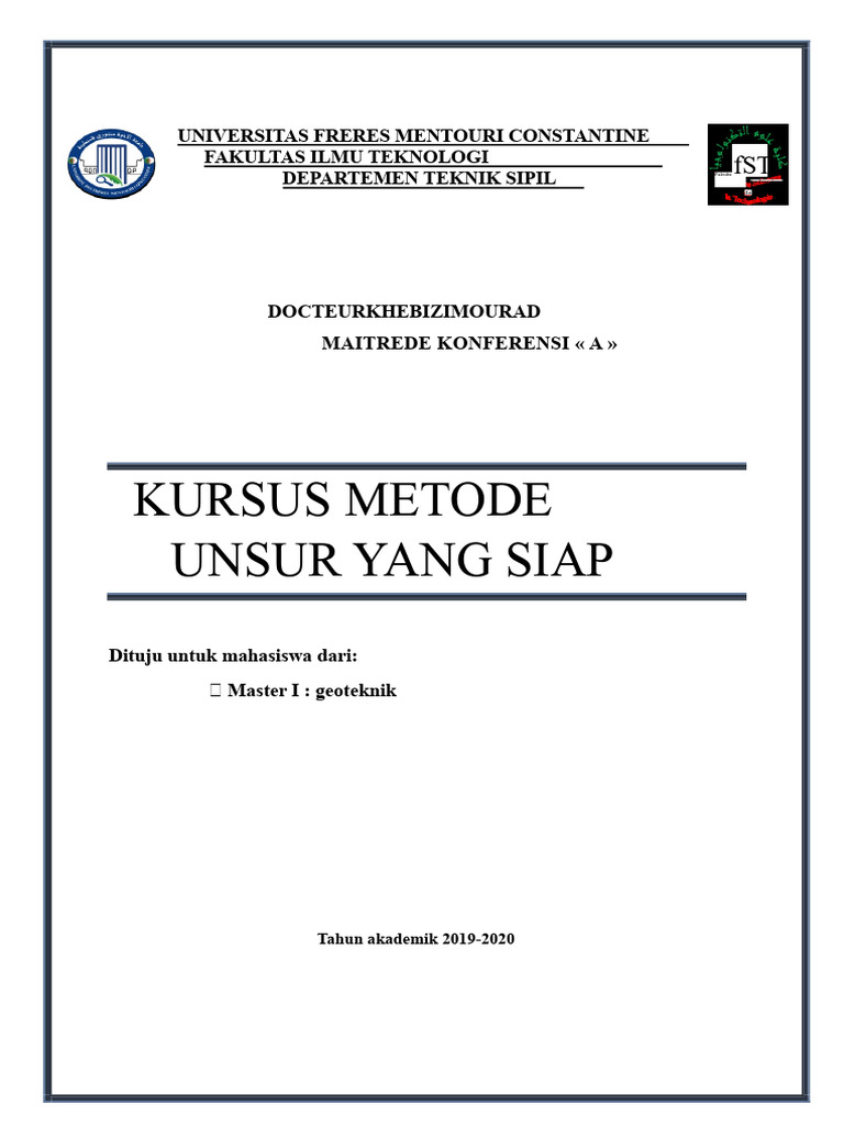 Metode Elemen Hingga | PDF