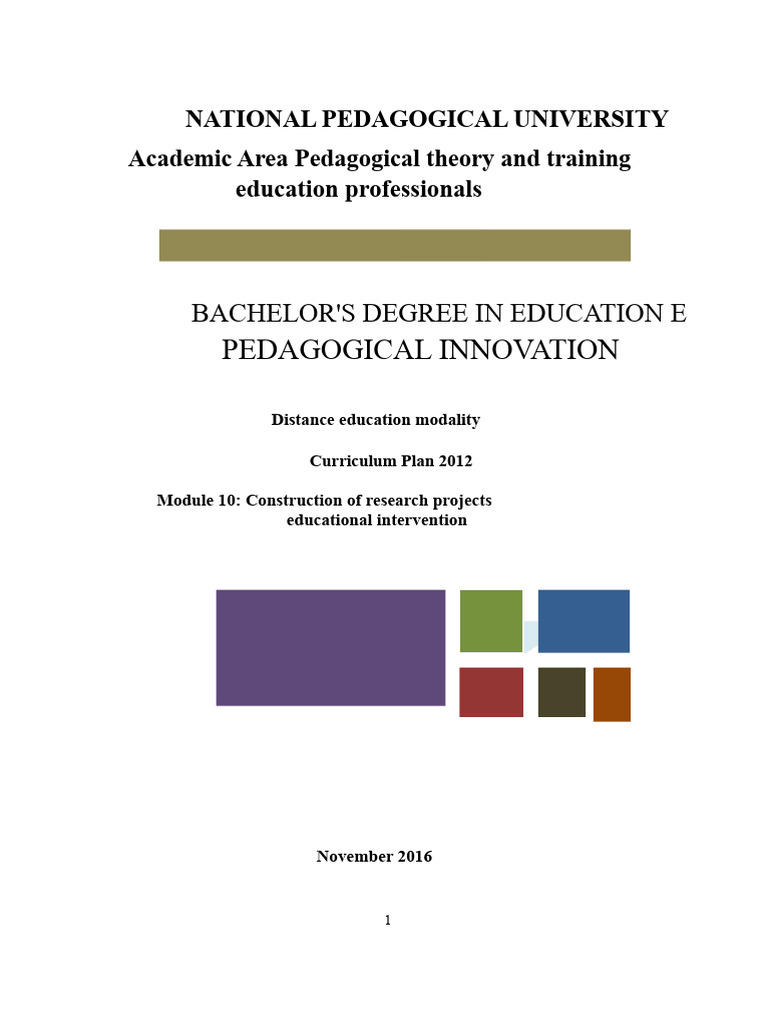 Program Module 10 | PDF | Pedagogy | Methodology