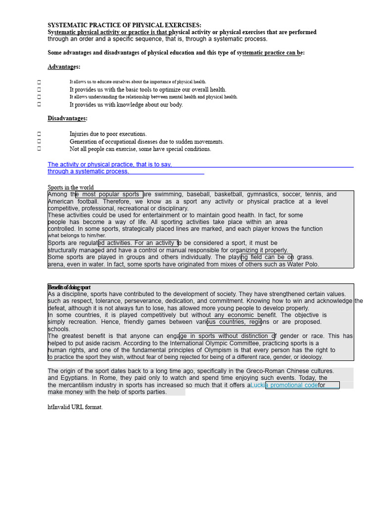 Systematic Physical Exercise Benefits | PDF | Sports