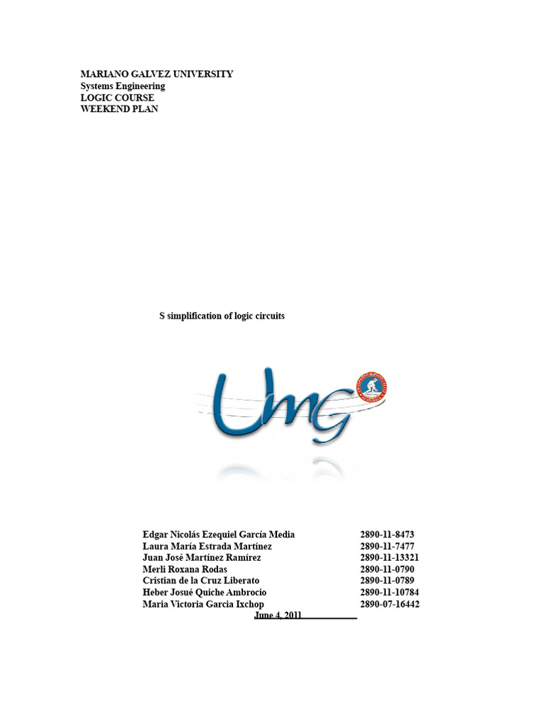 Simplification of Circuits | PDF | Logic Gate | Boolean Algebra