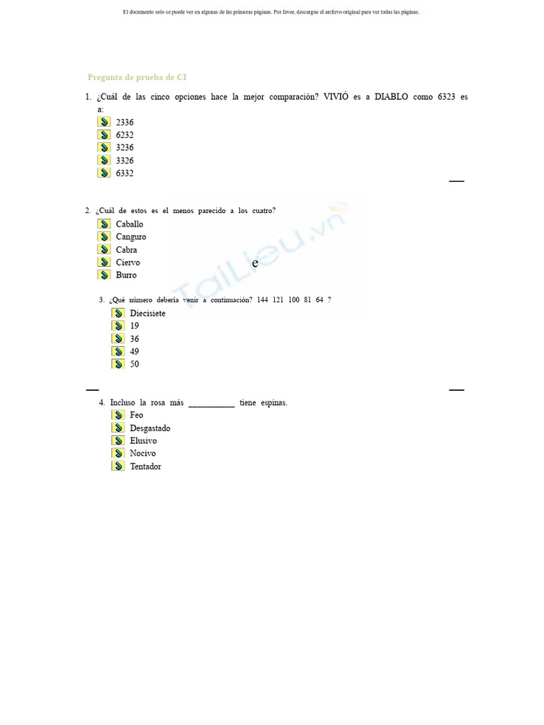 Pregunta de Prueba 40 3982 | PDF