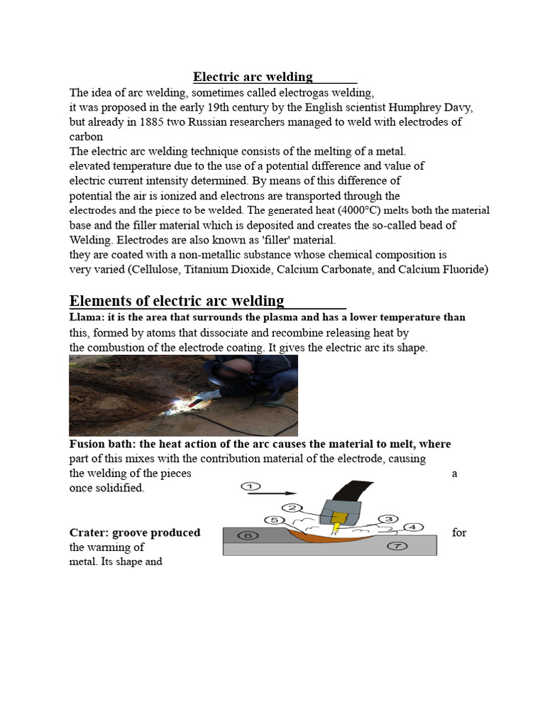 Electric Arc Welding | PDF | Welding | Construction