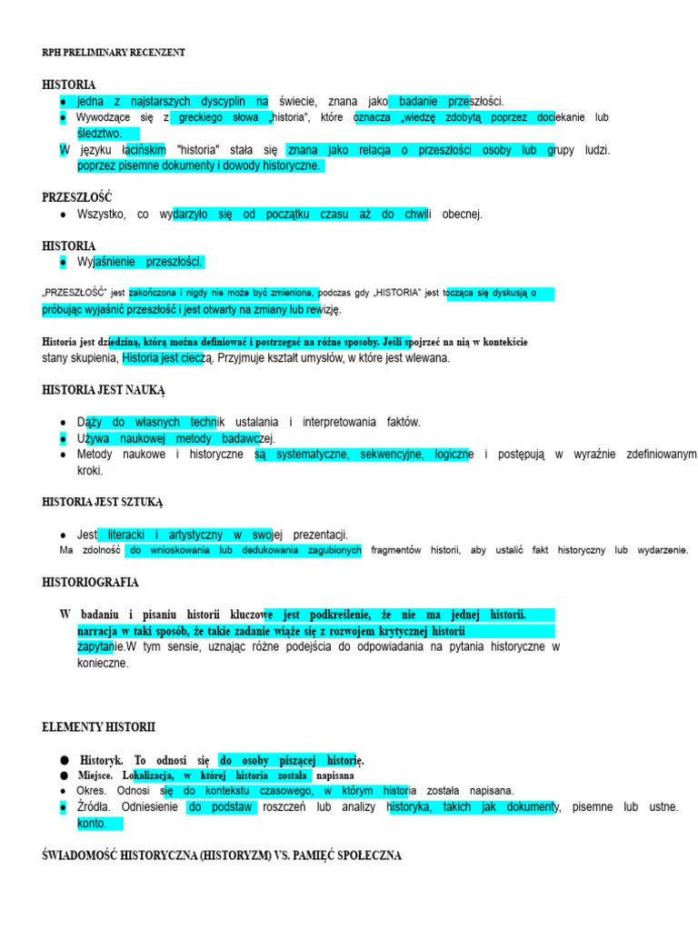 RPH Preliminary Reviewer | PDF