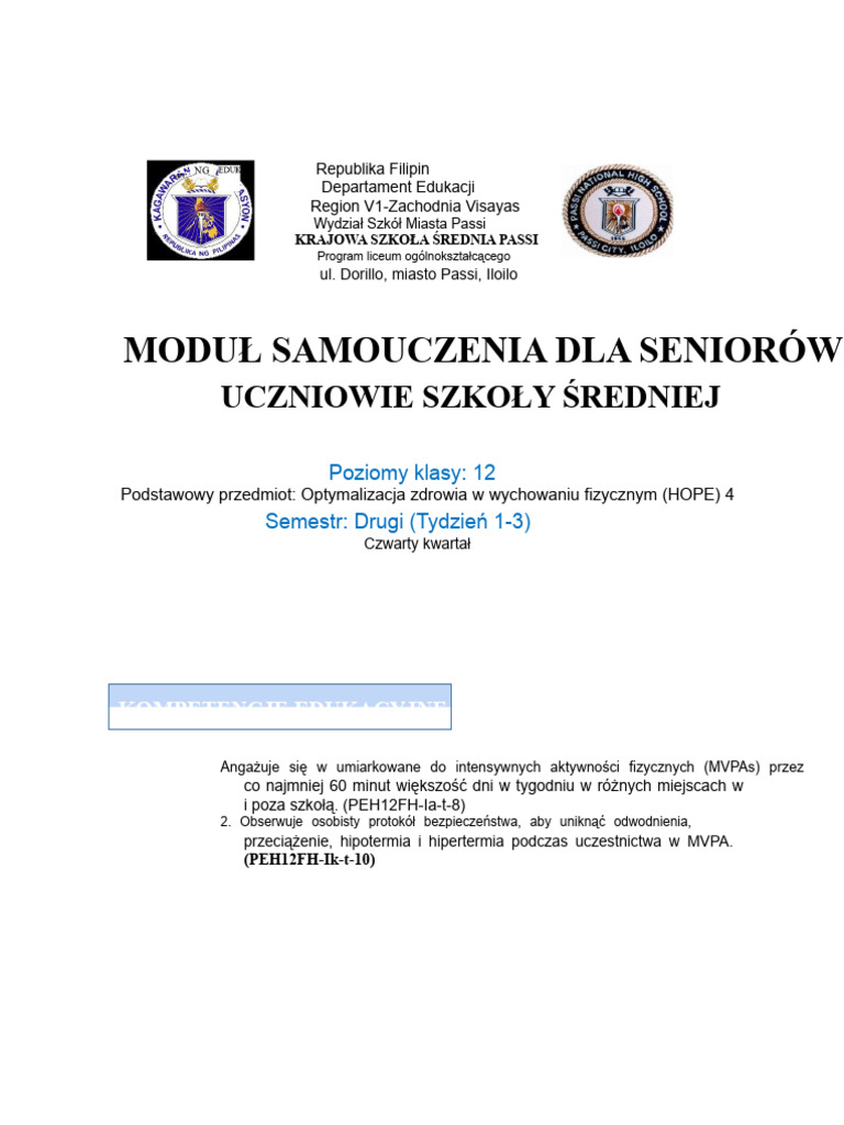 NADZIEJA 4 Kwartal 4 MODUŁ TYDZIEN 1 3 | PDF