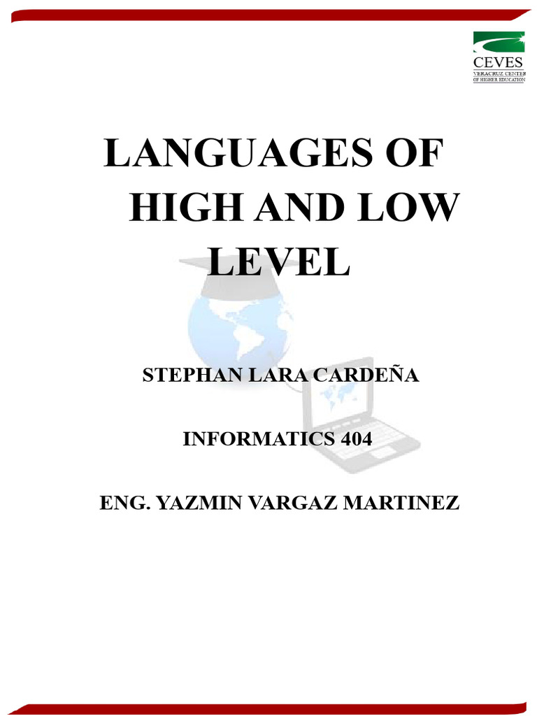 High-Level and Low-Level Languages | PDF | Computer Program | Programming