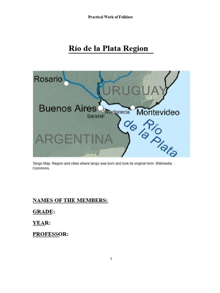 Folklore and Tango in Río de la Plata | PDF | Double Bass | Tango