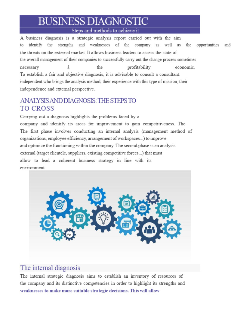 Company Diagnostic | PDF | Swot Analysis | Strategic Management