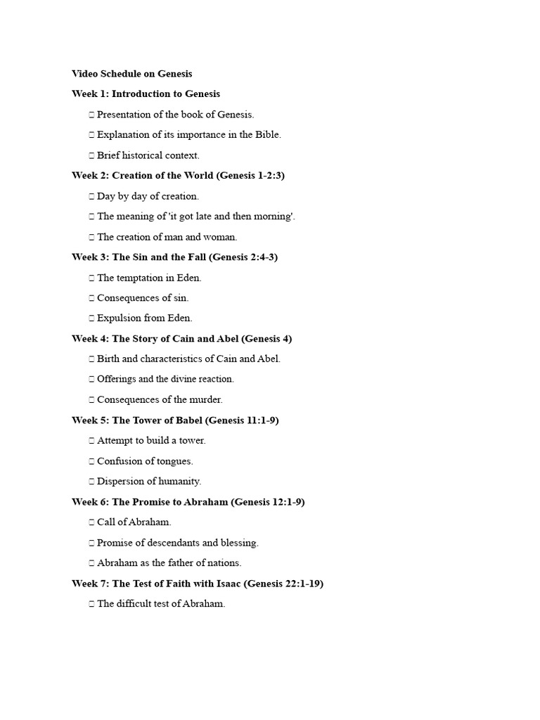 Biblical Connection | PDF | Book Of Genesis | Cain And Abel