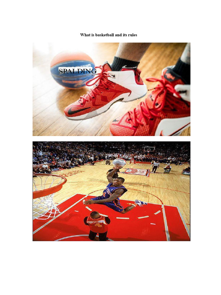 Basketball Overview and Rules Explained | PDF | Basketball Positions ...